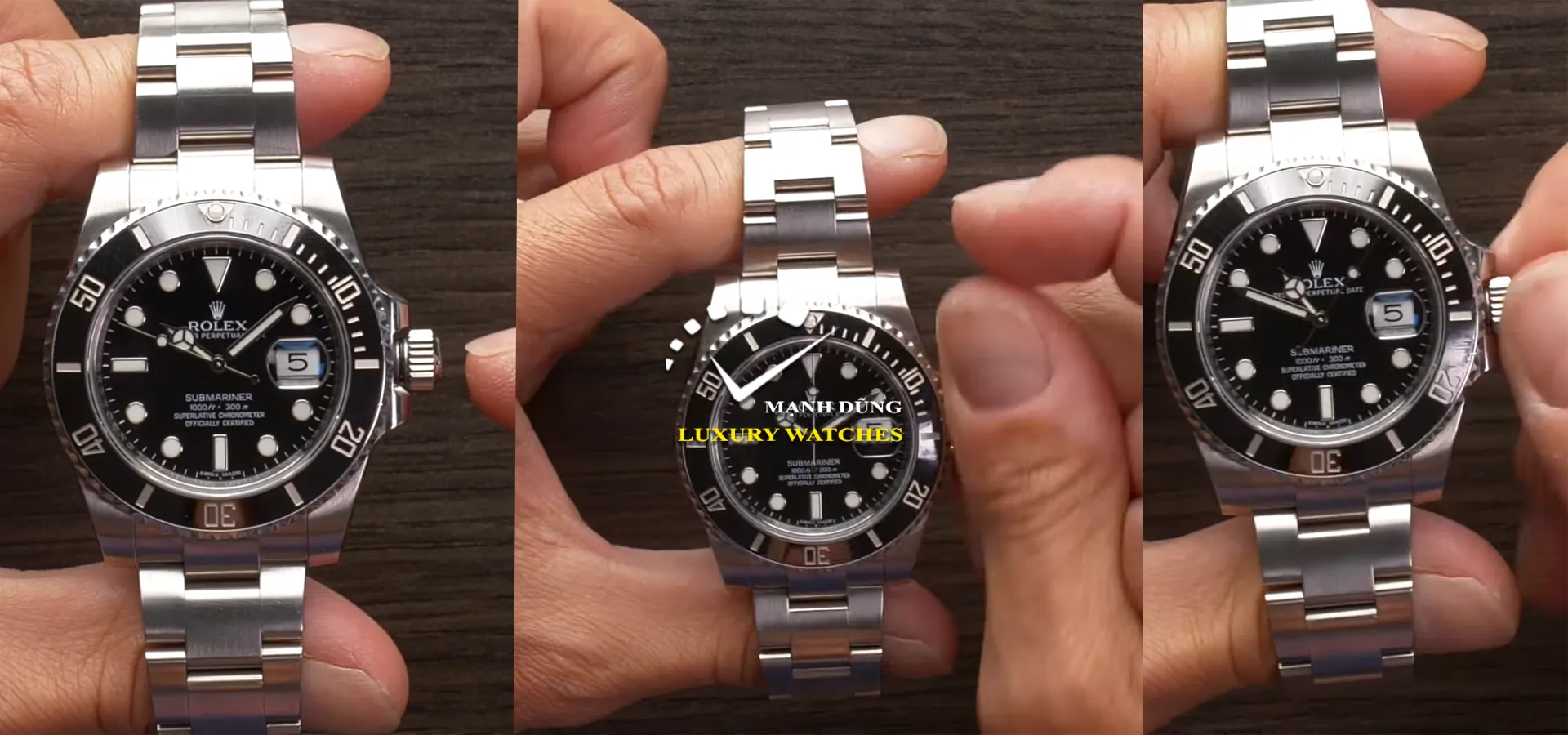 Hướng Dẫn Cách Lên Dây Cót Đồng Hồ Rolex Đúng Cách